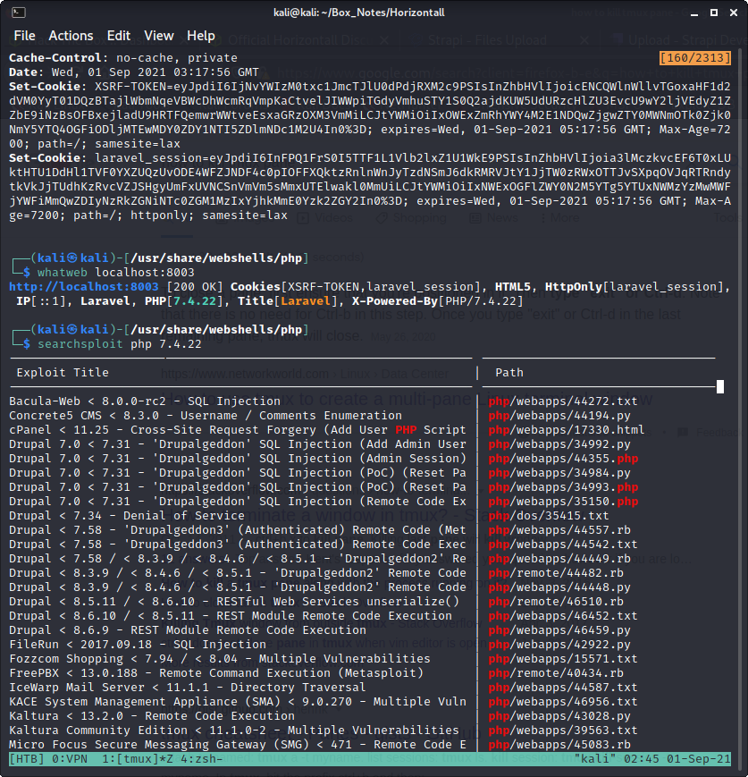 Horizontall Images Only 4wayhandshake — Ctf Walkthroughs Tips